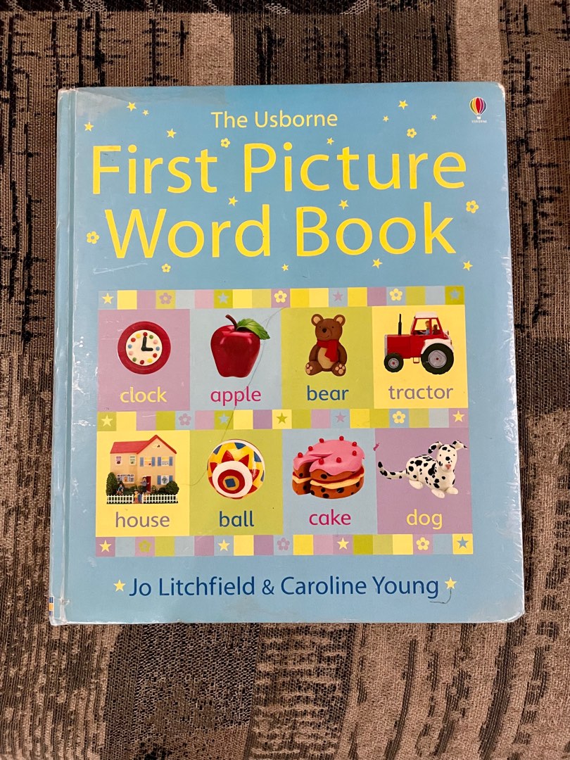 Usborne First Picture Word Book on Carousell