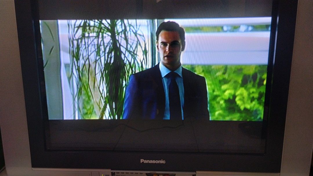 (Cosmetic 9.9/10) (Very Perfect Condition) - Superb Stereo Bass Sound System - CRT TV- PANASONIC ...