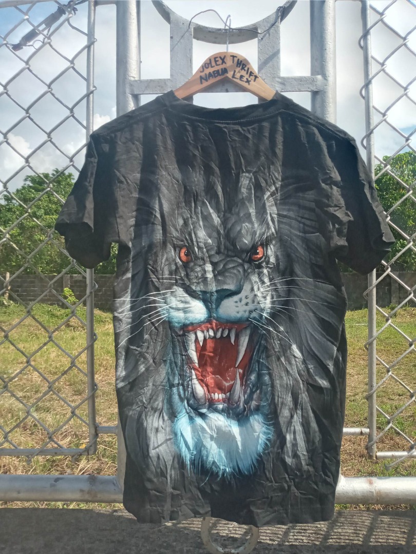VINTAGE BOOT ROCK EAGLE RENGAR WHITE LION, Men's Fashion, Tops & Sets ...