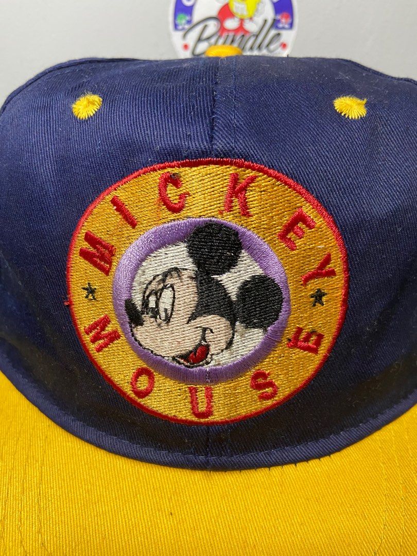 VINTAGE MICKEY MOUSE CAP, Men's Fashion, Watches & Accessories, Cap & Hats on Carousell