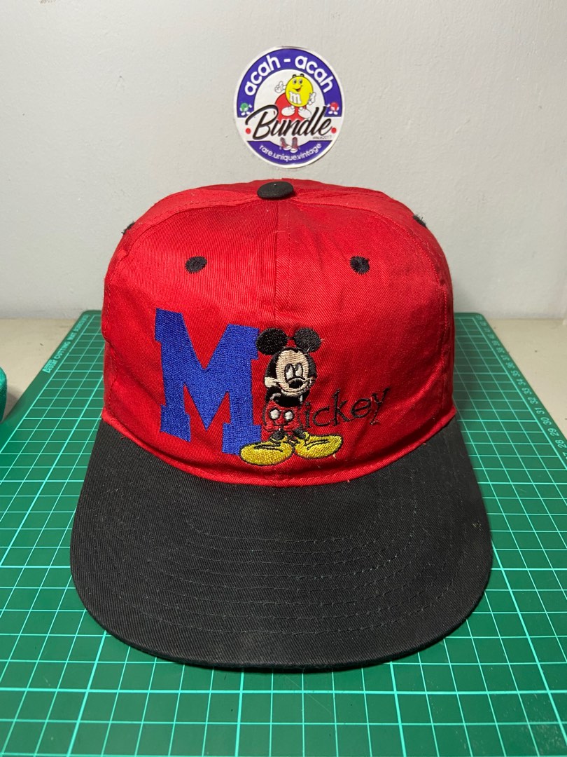 VINTAGE MICKEY MOUSE CAP, Men's Fashion, Watches & Accessories, Cap ...