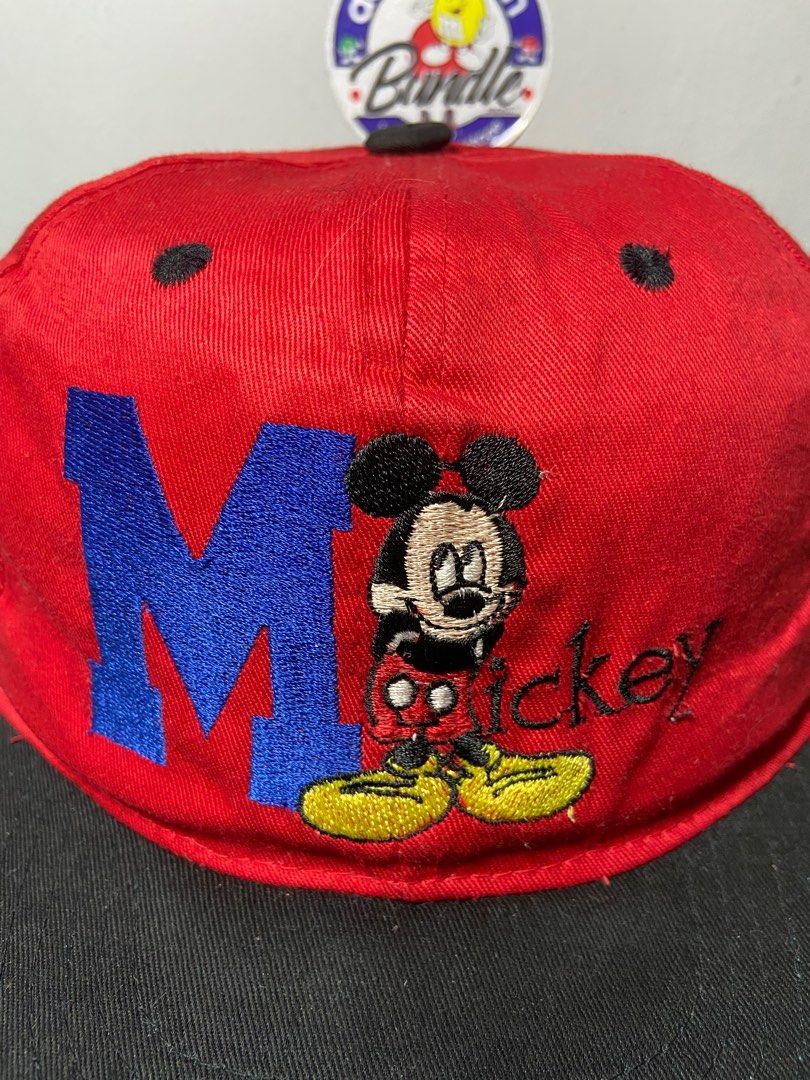 VINTAGE MICKEY MOUSE CAP, Men's Fashion, Watches & Accessories, Cap & Hats on Carousell