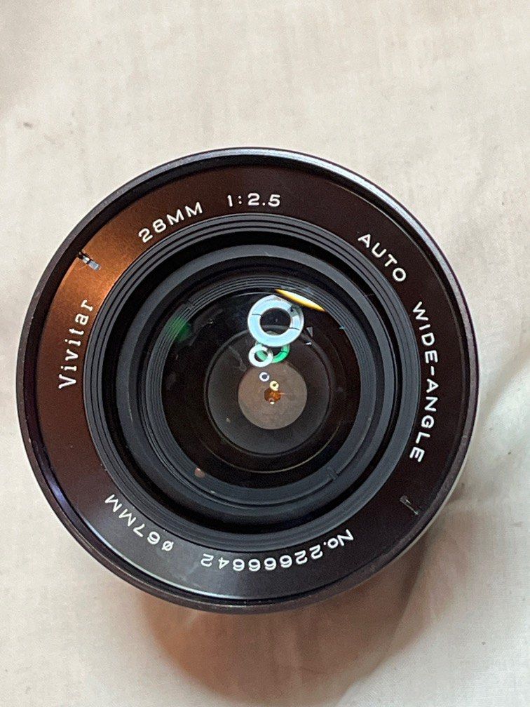 VIVITAR 28mm f2.5 Ai mount, Photography, Lens & Kits on Carousell