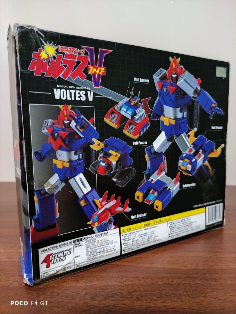 Voltes V Mini Action, Hobbies & Toys, Toys & Games on Carousell