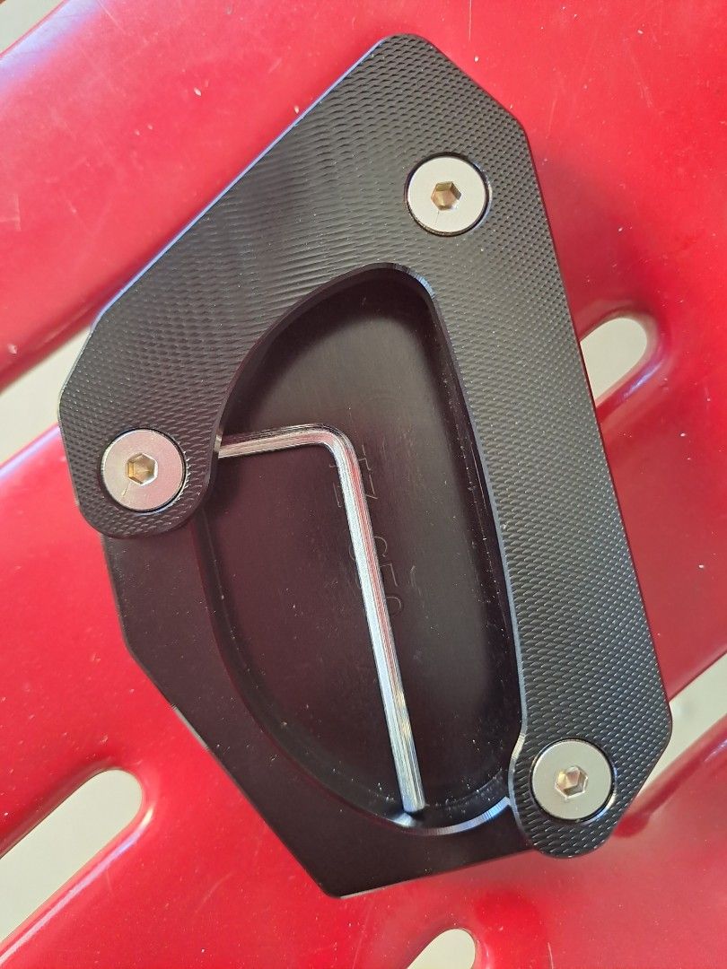 V-strom 650 Dl650 side stand foot extender, Motorcycles, Motorcycle ...