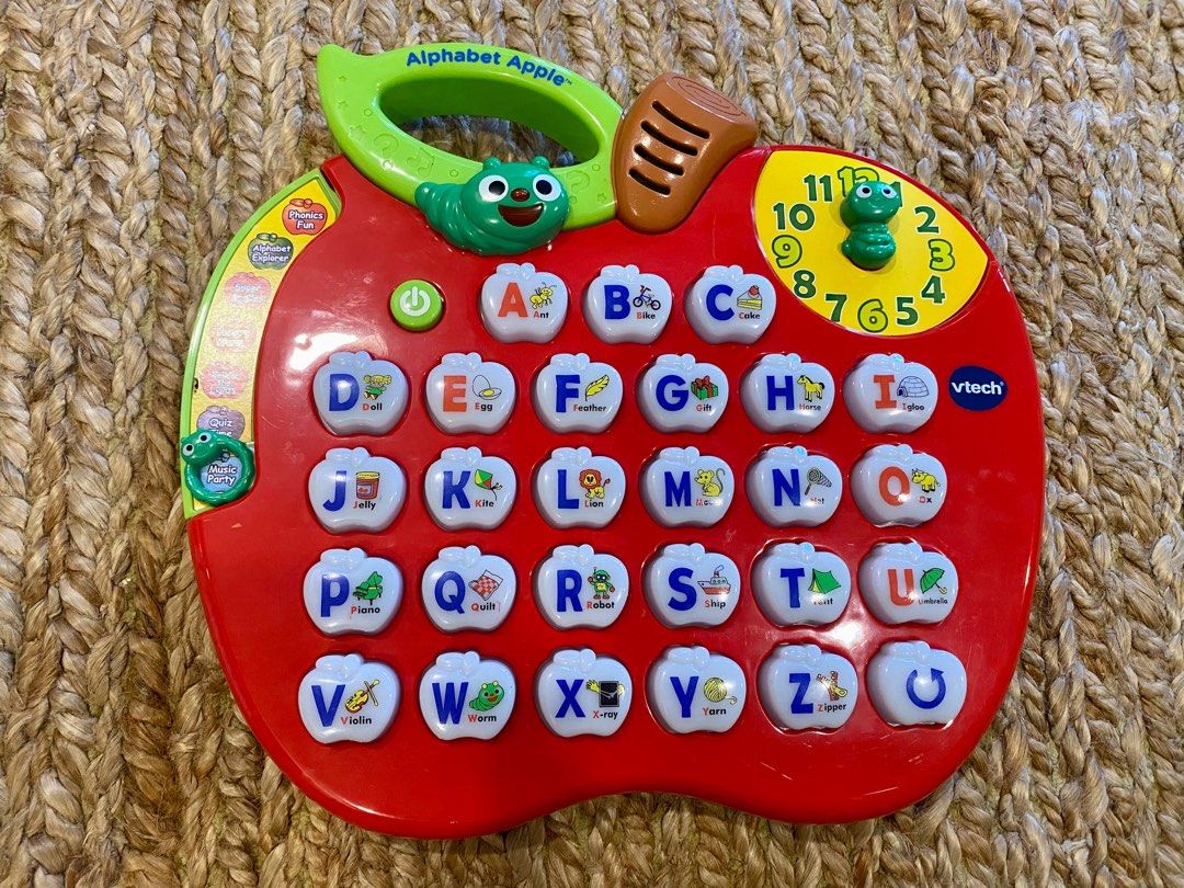 Vtech Alphabet Apple, Hobbies & Toys, Toys & Games on Carousell