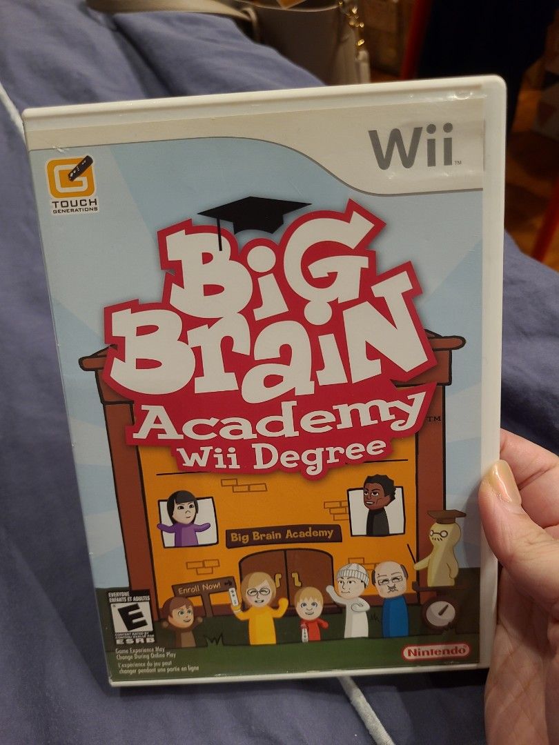 Wii Big Brain Academy Wii Degree, Video Gaming, Video Games, Nintendo ...