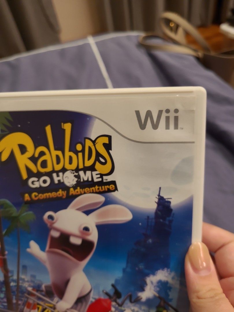 Wii Rabbids Go Home, Video Gaming, Video Games, Nintendo on Carousell