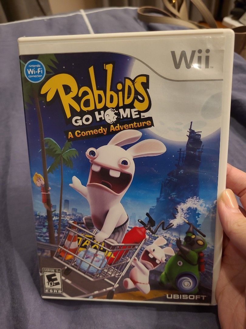 Wii Rabbids Go Home, Video Gaming, Video Games, Nintendo on Carousell