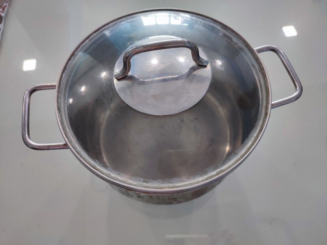 WMF Stainless Steel Pot, Furniture & Home Living, Kitchenware ...