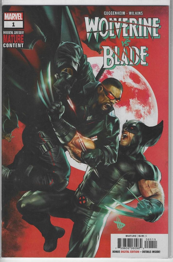 Wolverine Vs Blade 1 On Carousell