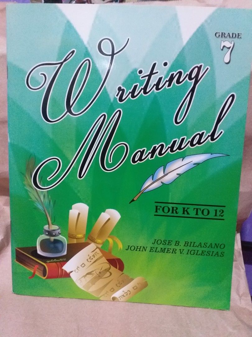 WRITING MANUAL, Hobbies & Toys, Books & Magazines, Assessment Books on ...