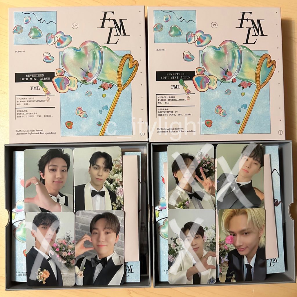 (WTS) Seventeen FML Carat Version PC - Jun / The 8 / Seungkwan / Vernon ...