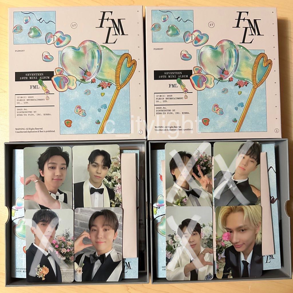 (WTS) Seventeen FML Carat Version PC - Jun / The 8 / Seungkwan / Vernon, Hobbies & Toys ...