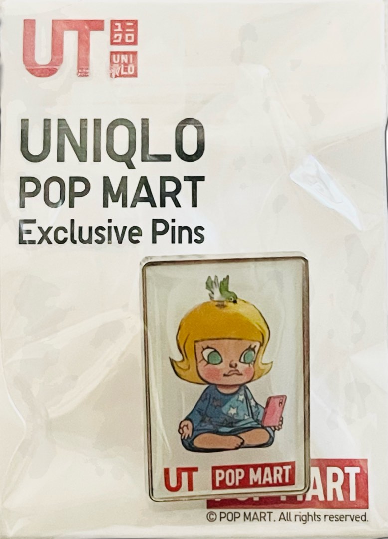 [WTT/WTS] Uniqlo Popmart Molly Blind Box Exclusive Pins Badges, Hobbies ...