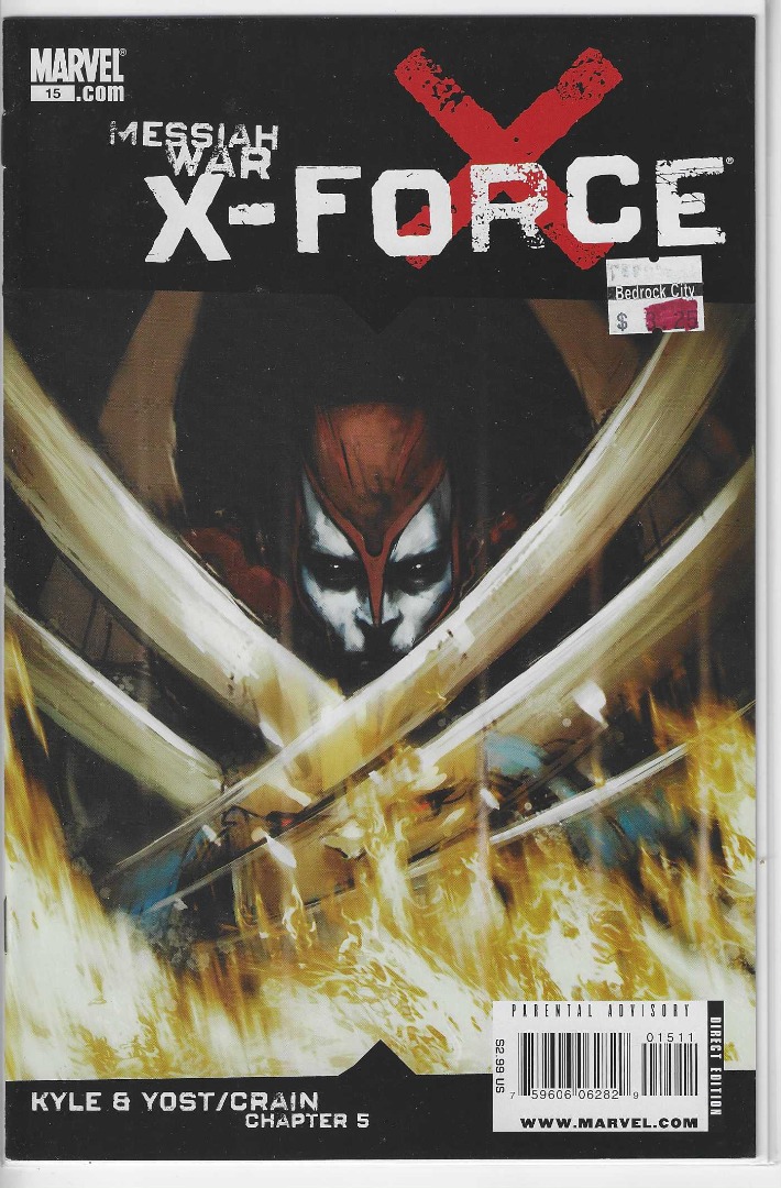 X-Force # 15 - Messiah Complex, Hobbies & Toys, Books & Magazines, Comics & Manga on Carousell