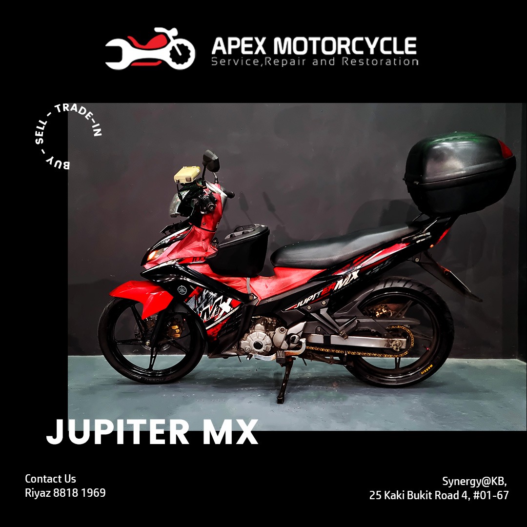Yamaha Jupiter MX (COE EXPIRY NOV 2024 RENEWABLE), Motorcycles ...