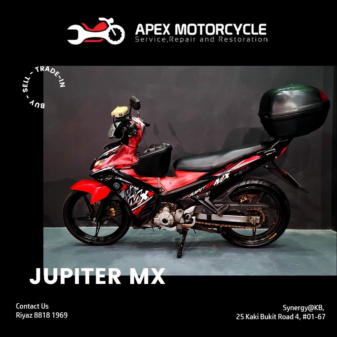 Yamaha Jupiter MX (COE EXPIRY NOV 2024 RENEWABLE), Motorcycles ...