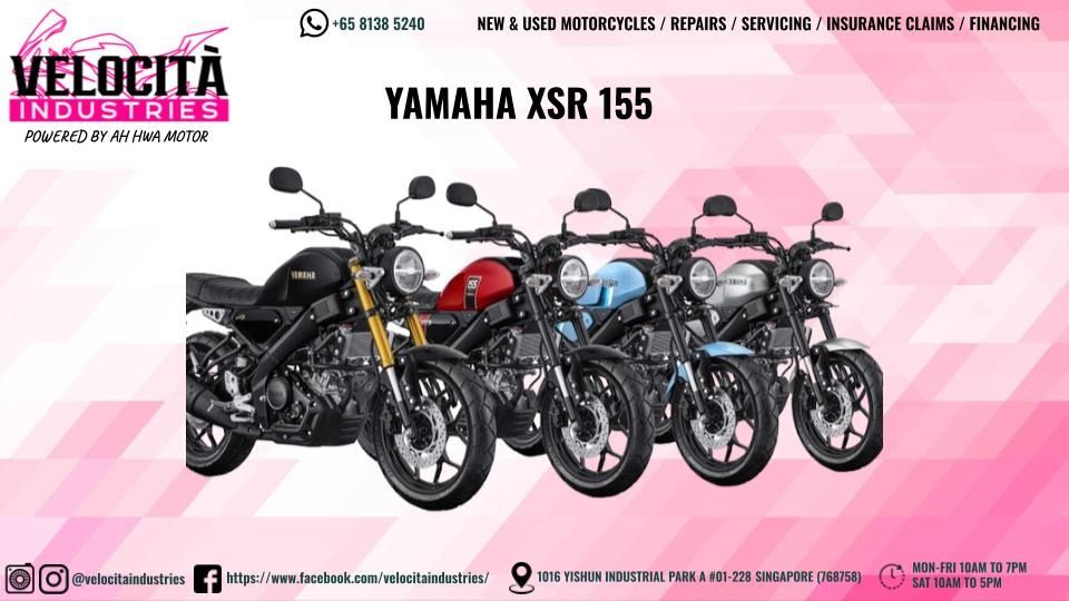 YAMAHA XSR155 - NEW COLOURS AVAILABLE, Motorcycles, Motorcycles for ...