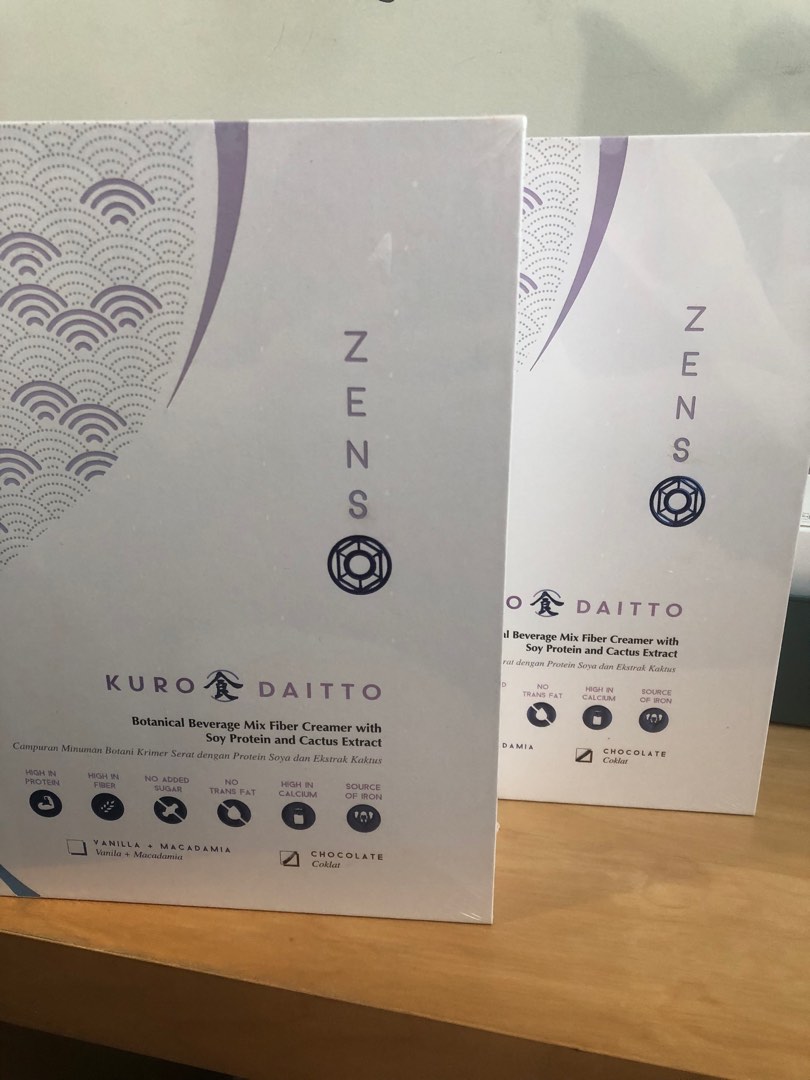 ZENSO Kuro Daitto - chocolate, Health & Nutrition, Health Supplements ...