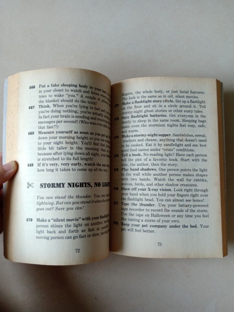 1001 Things To Do When There's Nothing To Do English book, Hobbies ...