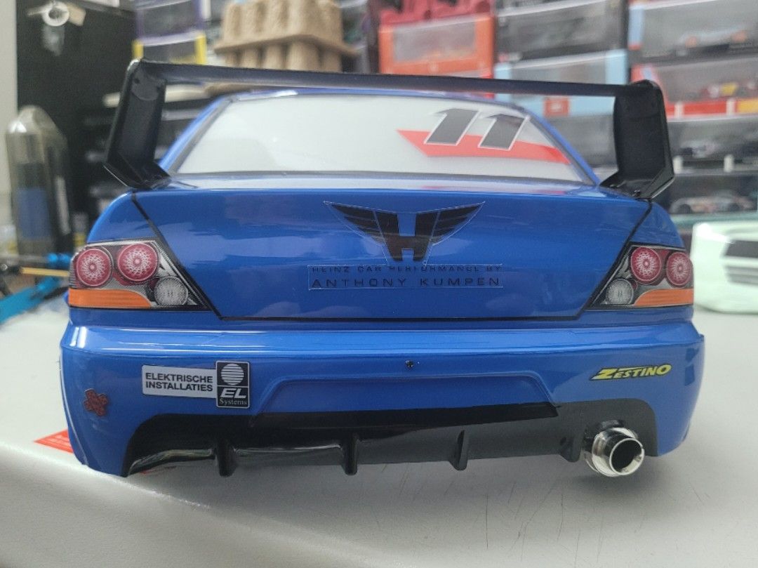 1/10 Evo 9 bodyshell with voltex kit, Hobbies & Toys, Toys & Games on ...