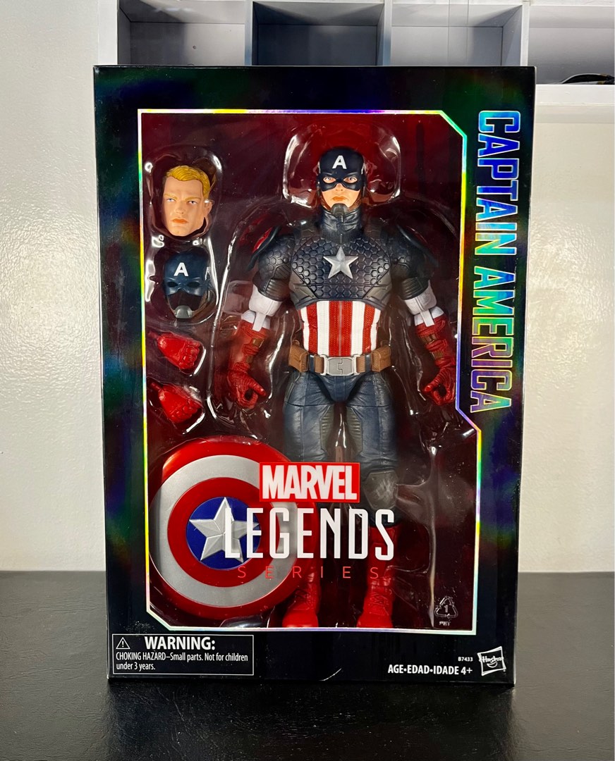 12” inch Captain America Action Figure Marvel Legends Series on Carousell
