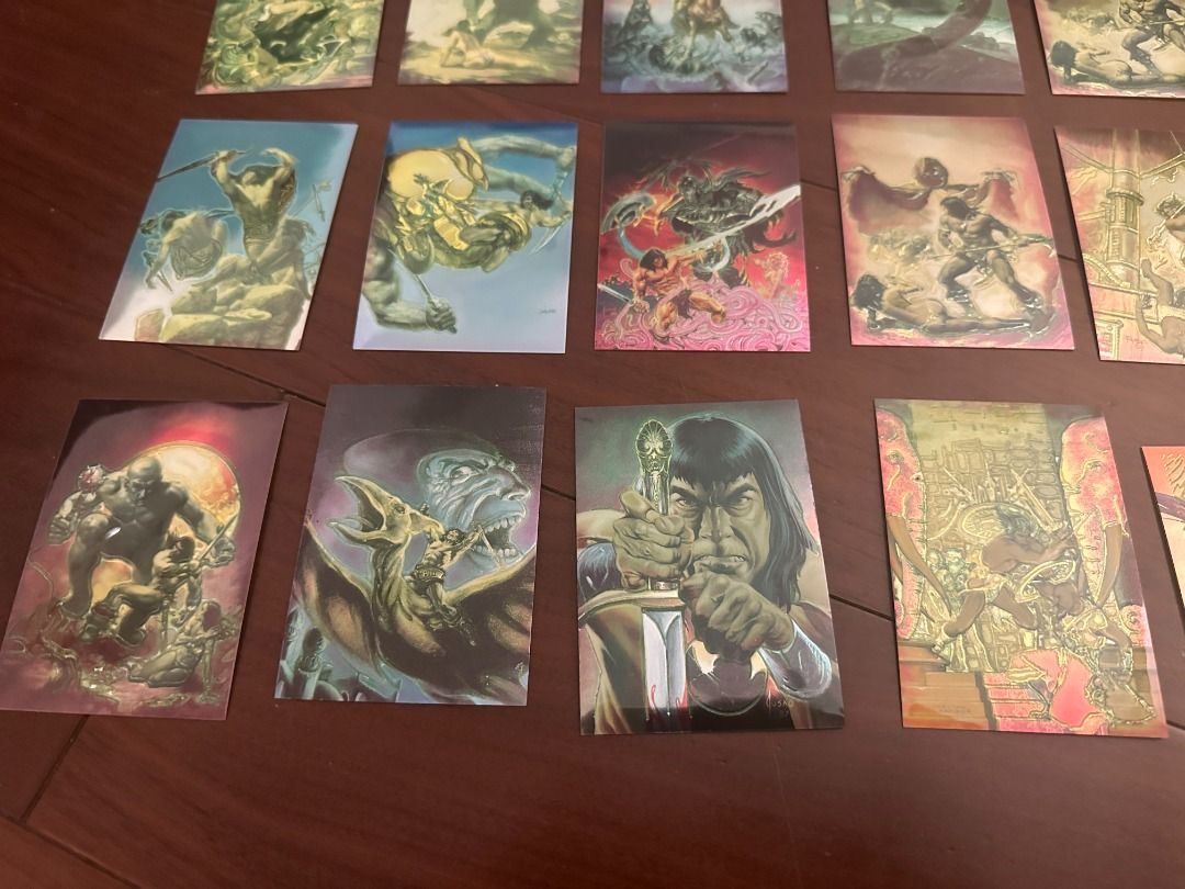 1993 VINTAGE Collectible CONAN Cards (55 cards), Hobbies & Toys ...