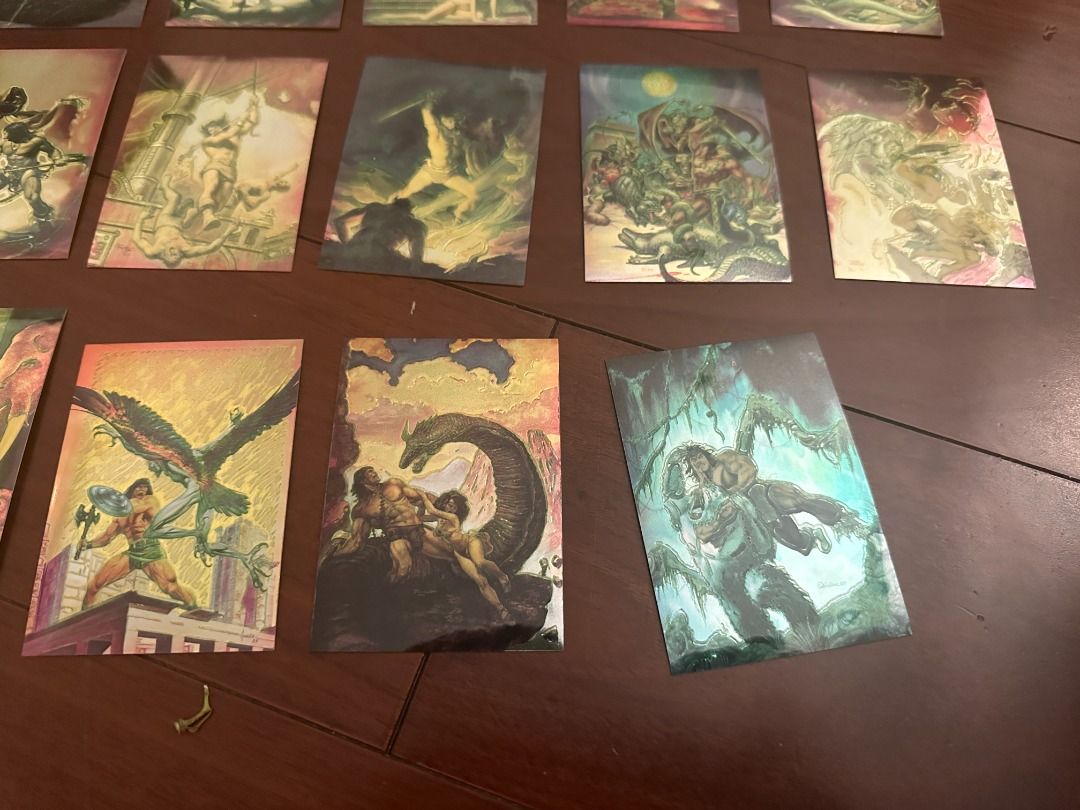 1993 VINTAGE Collectible CONAN Cards (55 cards), Hobbies & Toys ...