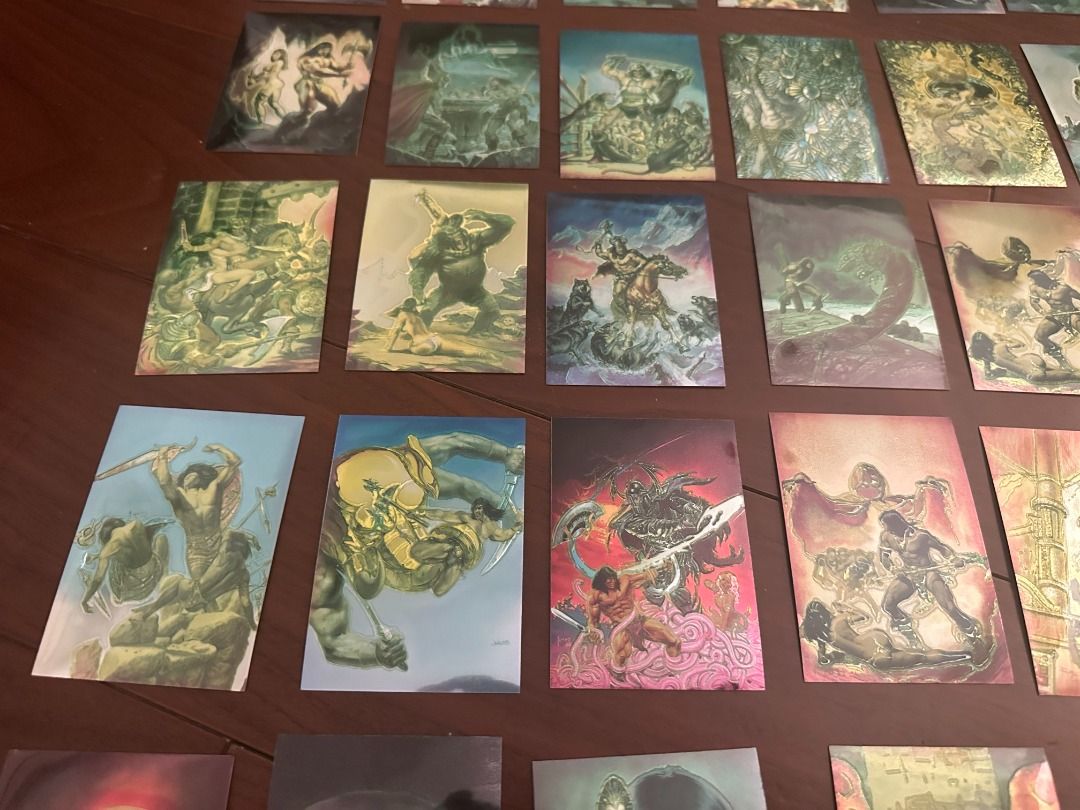 1993 VINTAGE Collectible CONAN Cards (55 cards), Hobbies & Toys ...