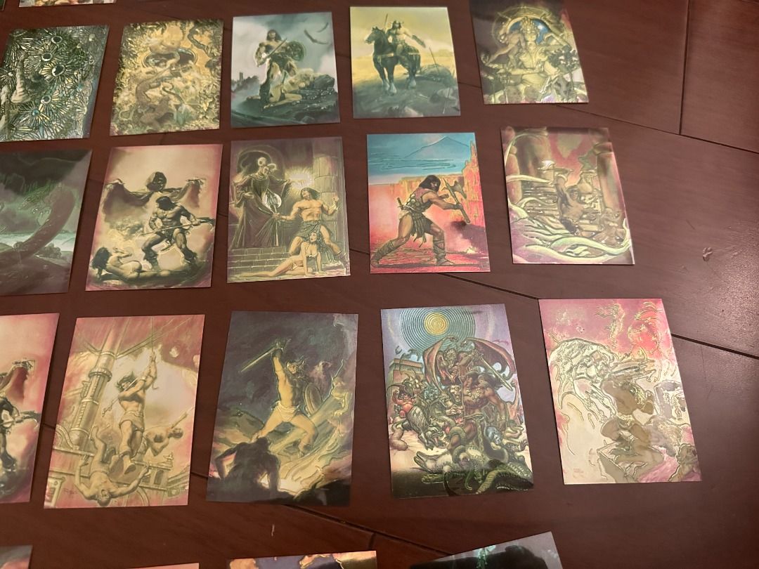 1993 VINTAGE Collectible CONAN Cards (55 cards), Hobbies & Toys ...
