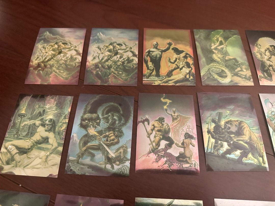 1993 VINTAGE Collectible CONAN Cards (55 cards), Hobbies & Toys ...