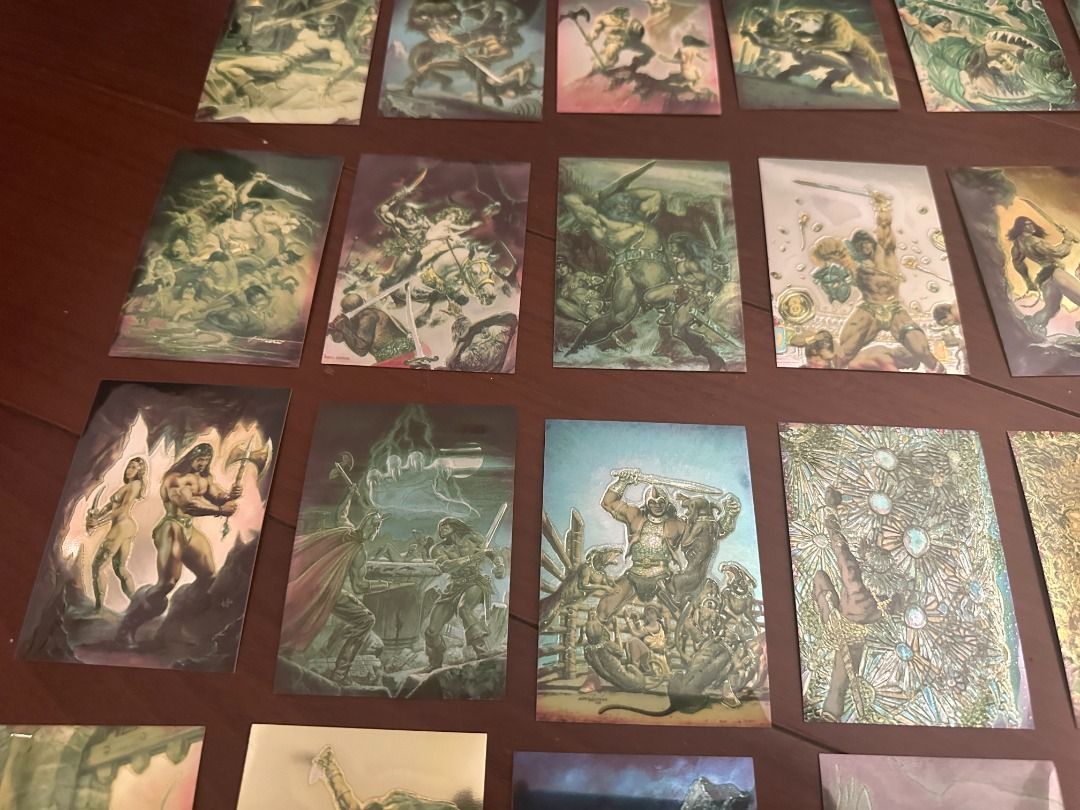 1993 VINTAGE Collectible CONAN Cards (55 cards), Hobbies & Toys ...