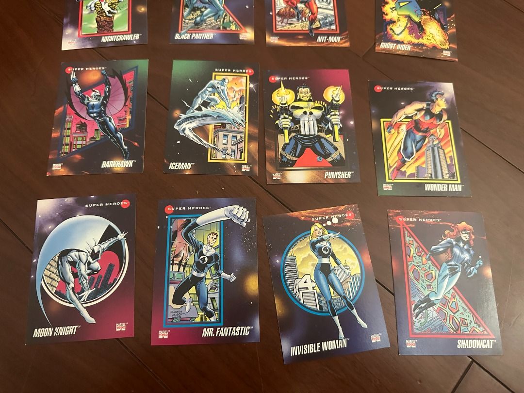 VINTAGE 1992 Marvel Universe Series 3 Cards (189 cards - 95% complete ...