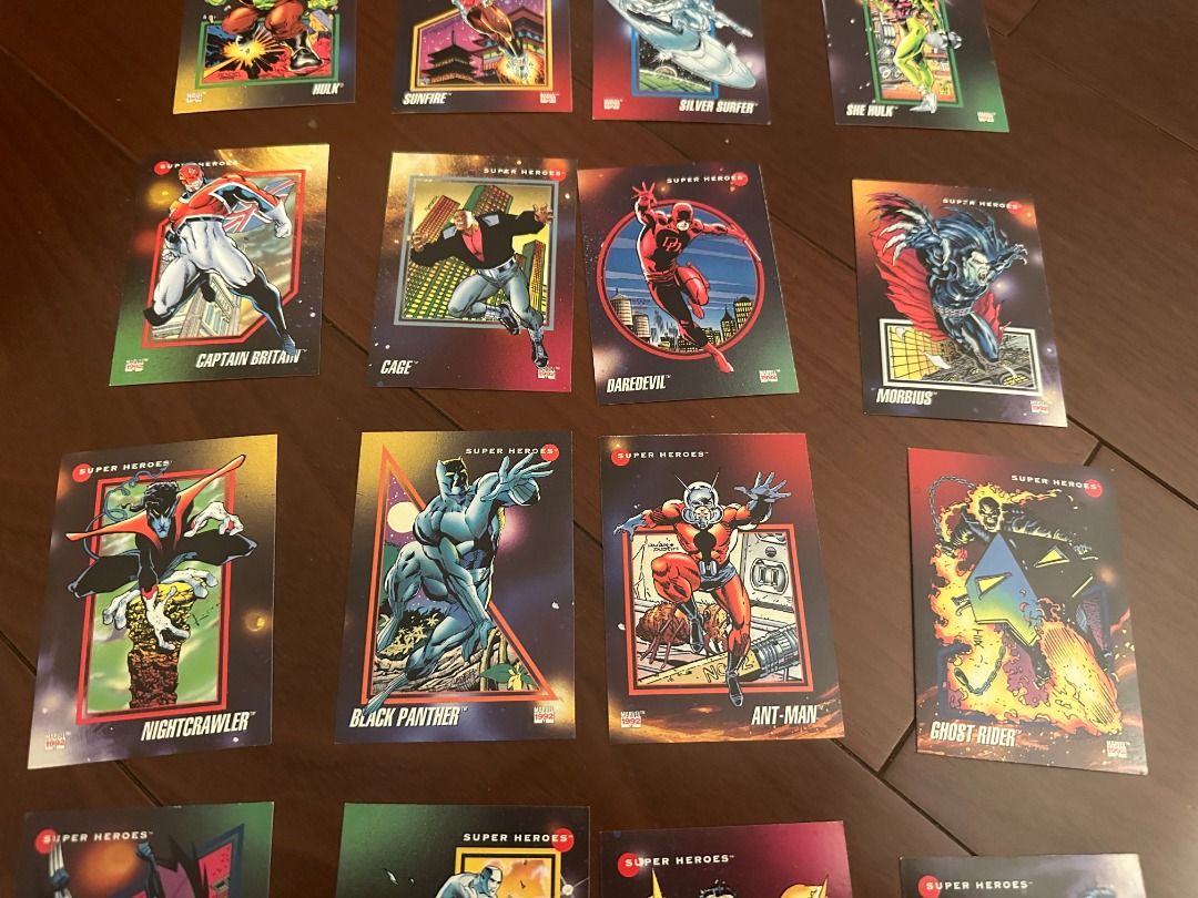 VINTAGE 1992 Marvel Universe Series 3 Cards (189 cards - 95% complete ...
