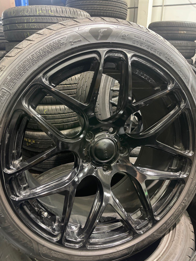 19 Inch 5x120 Staggered Sport Rim For Sales Car Accessories Tyres