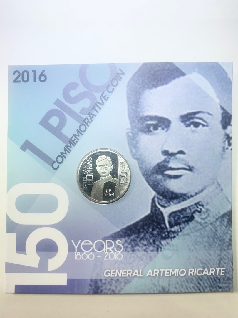 1-piso General Artemio Ricarte 150th Birth Anniversary, Hobbies & Toys ...