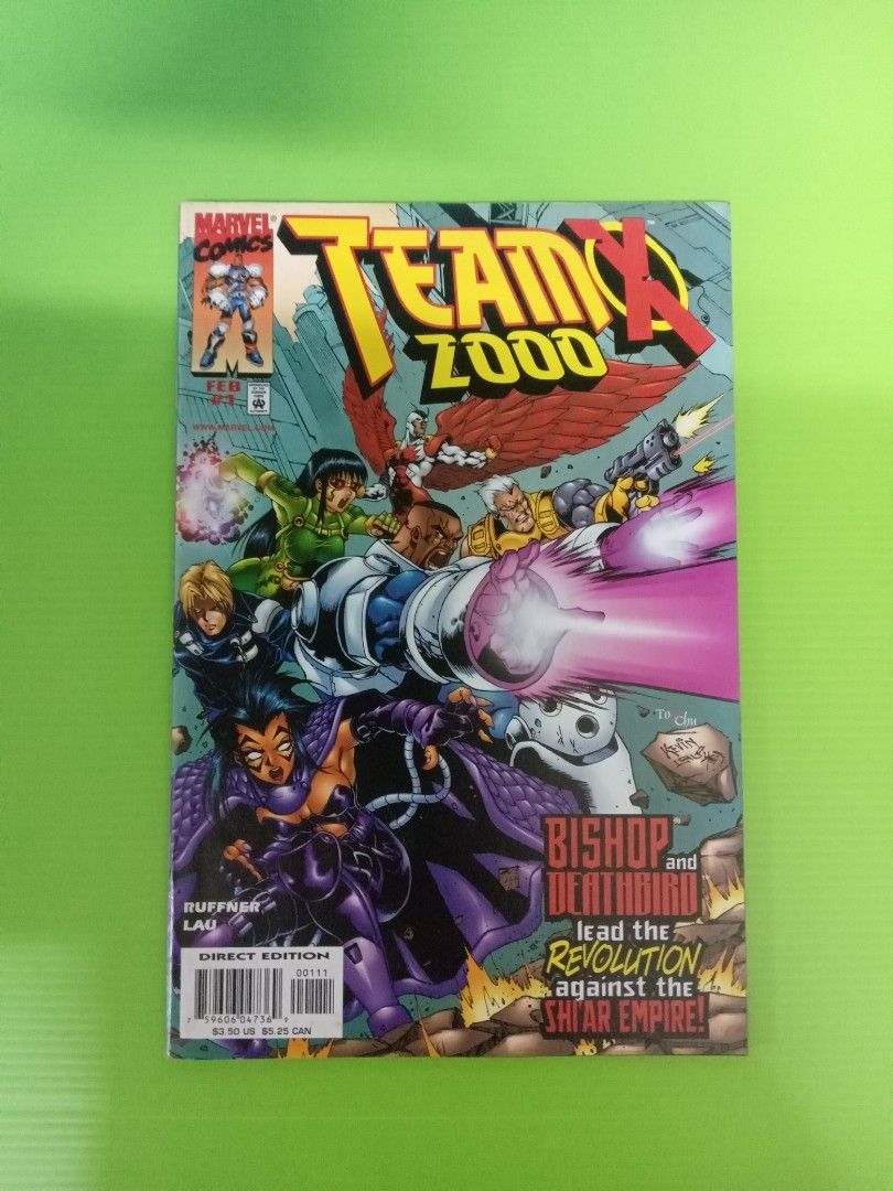 1st app Team X ( Superheroes, Earth-9922 ) Team X 2000 #1 ( Kevin Lau ...