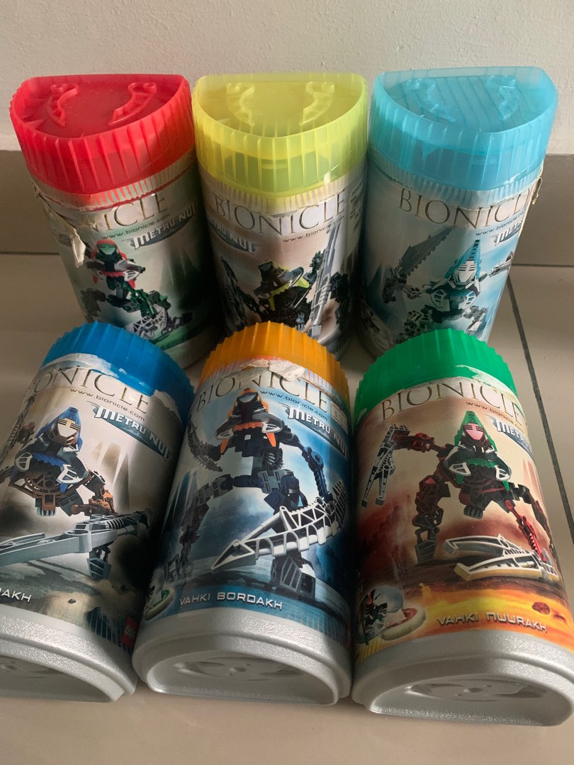 2004 Lego Bionicle Vahki Complete Set of 6, Hobbies & Toys, Toys ...