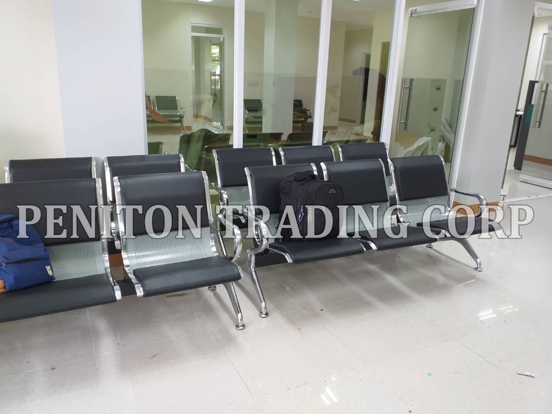 3 seater Gang Chair, Furniture & Home Living, Office Furniture ...