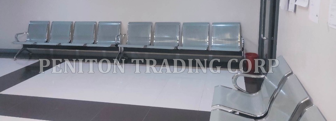 4 seater Gang Chair - Office Furniture on Carousell