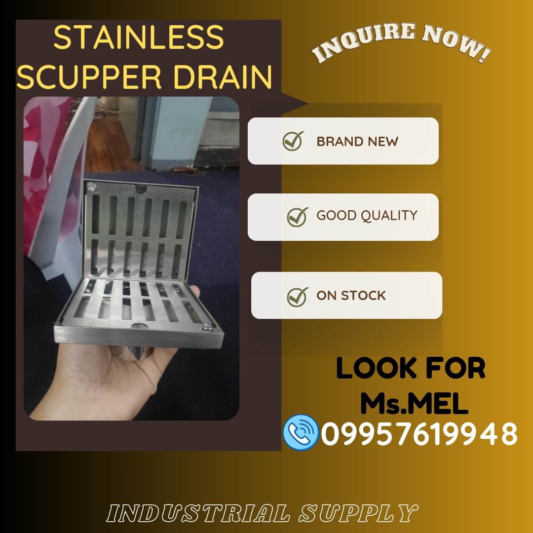 " STAINLESS SCUPPER DRAIN ", Commercial & Industrial, Construction ...