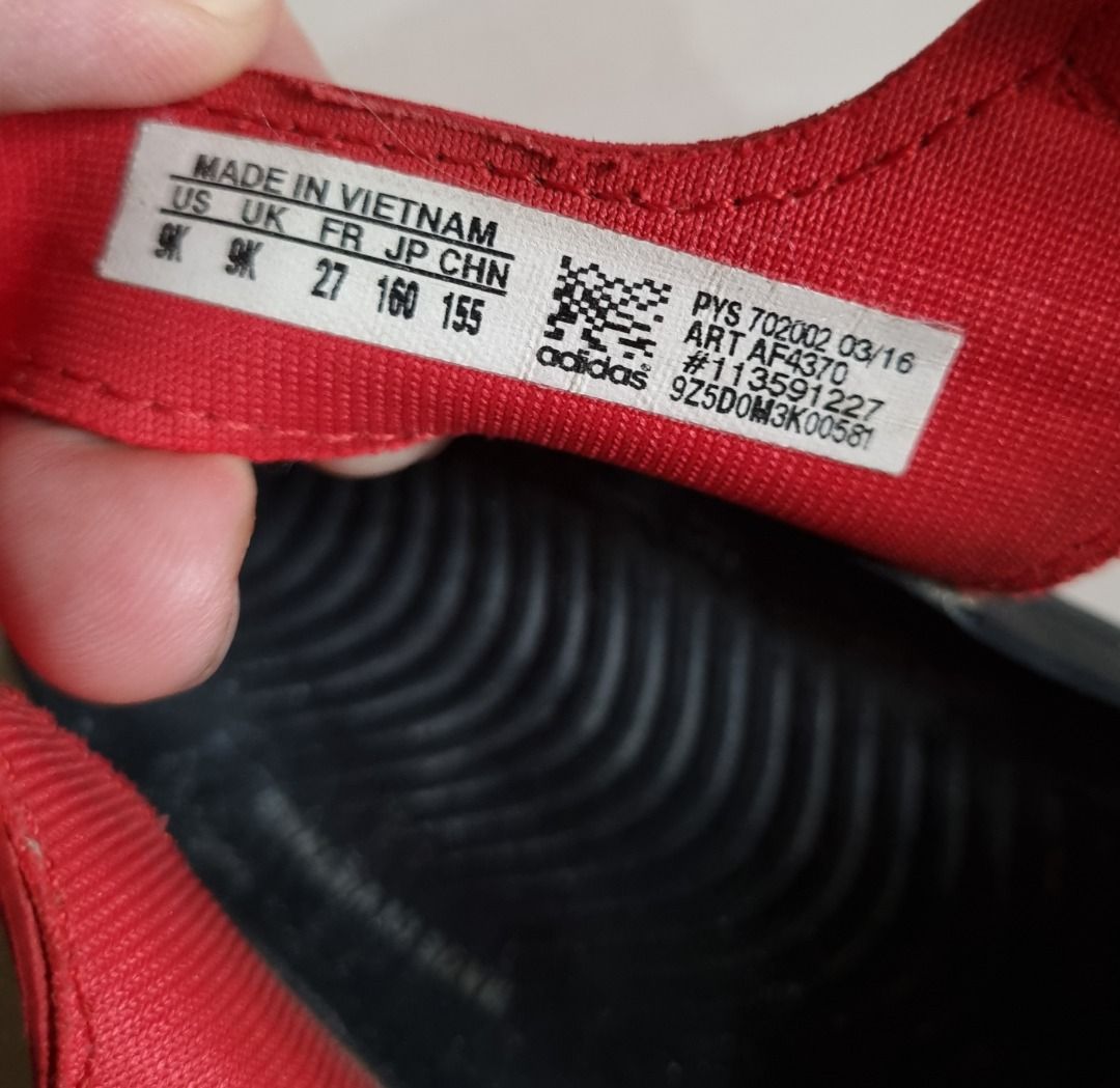 Adidas Sandal MUFC Akwah 1 AF4370, Bayi & Anak, Baju Anak Laki-laki, 1 ...