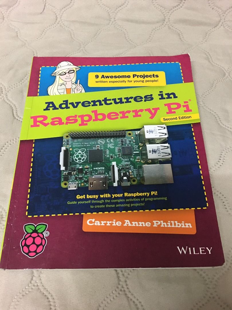 Adventures in Raspberry Pi Book, Hobbies & Toys, Books & Magazines, Textbooks on Carousell