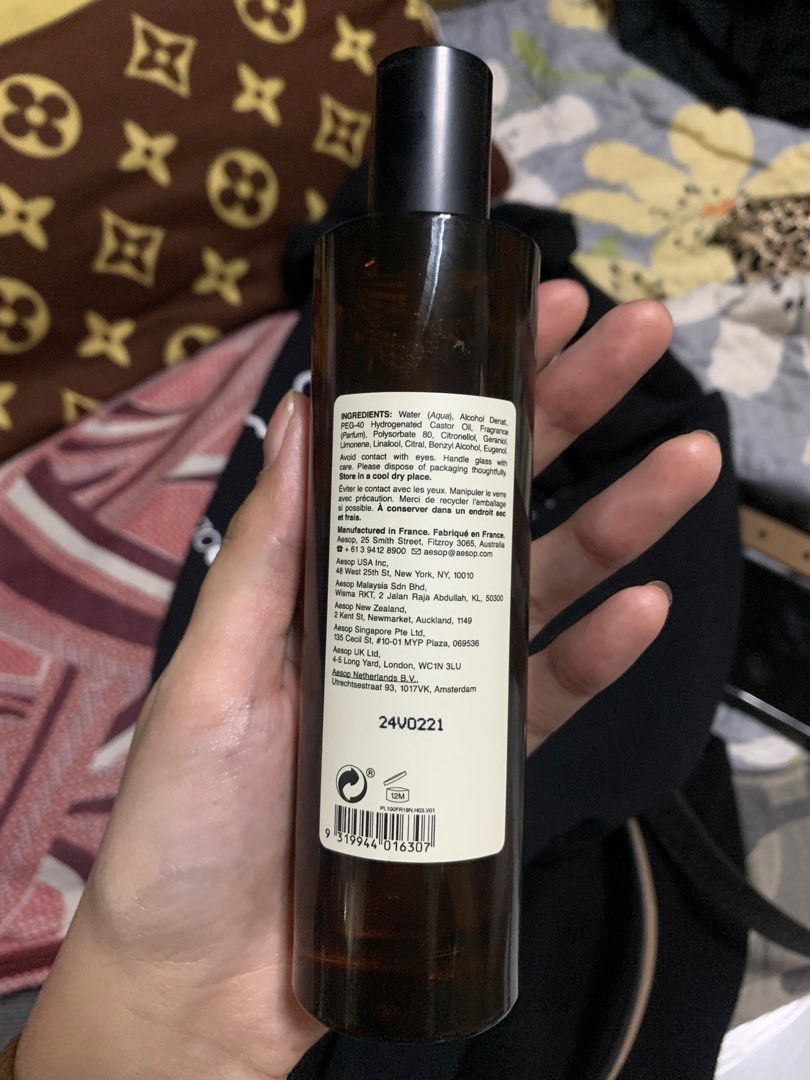 Aesop Room Spray Cythera Aromatique, Furniture & Home Living, Home ...