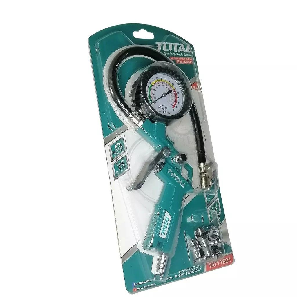 Air inflating Gun with Gauge, Commercial & Industrial, Construction ...