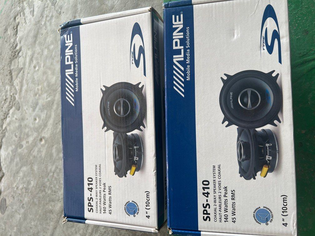 Alpine SPS-410, Audio, Other Audio Equipment on Carousell