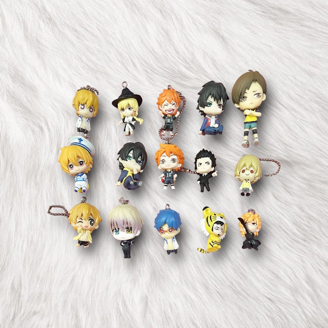 Authentic Anime Collectible Merchandise Keychains/Figures, Hobbies ...