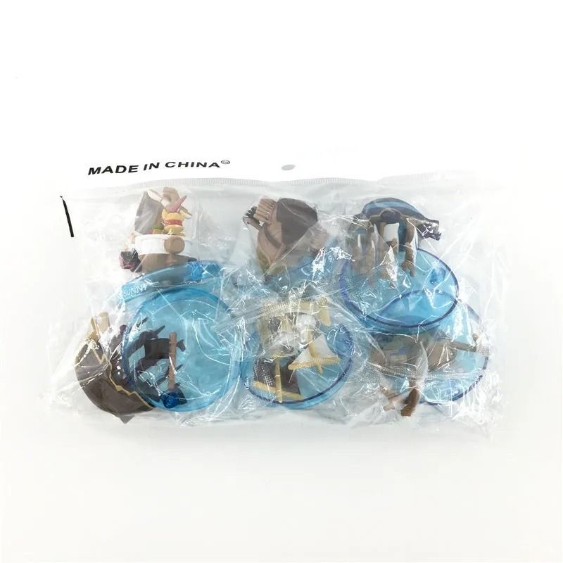 Anime One Piece Grand Line Thousand Sunny Polar Tang Red Force Pirate ...