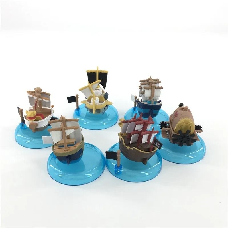 Anime One Piece Grand Line Thousand Sunny Polar Tang Red Force Pirate ...